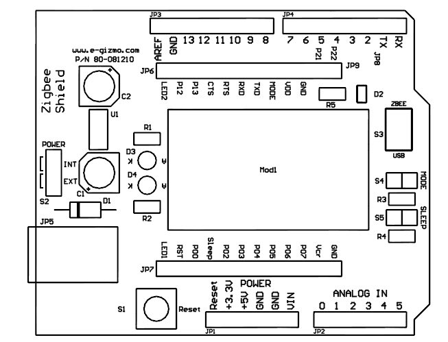 Zigbee Shield Networking Protocols And Devices Arduino Forum 9686