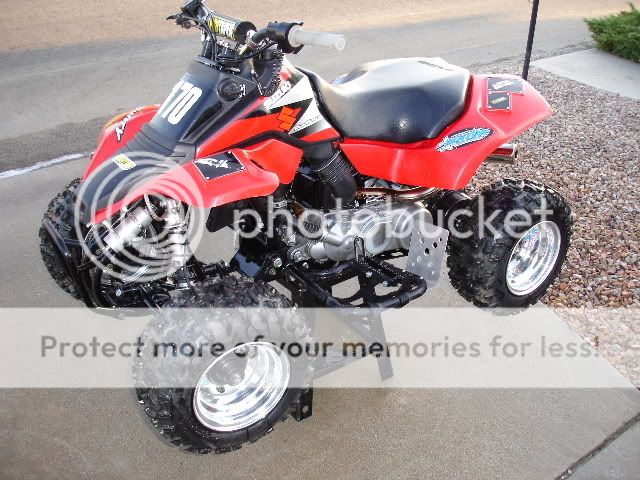 just picked up an lt80 | Honda TRX 450R