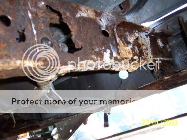 Some Requested pictures. of my rear frame rust and shackles | The ...