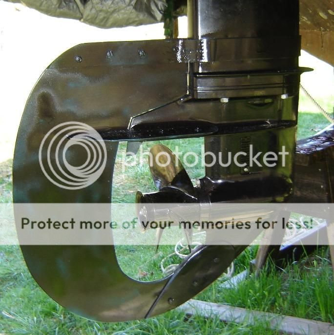 Outboard rudder | Boat Design Net