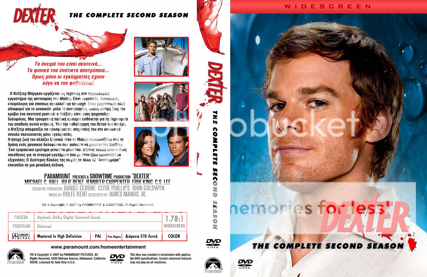 Dexter DVD Covers
