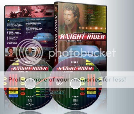 Knight Rider All Seasons DVD Covers