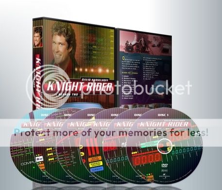 Knight Rider All Seasons DVD Covers