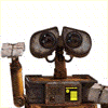 Wall-e Waving gif by katie543528 | Photobucket